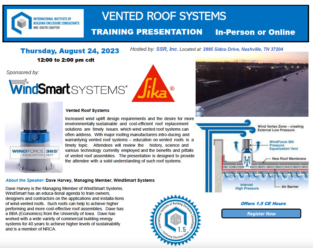 Vented Roof Systems