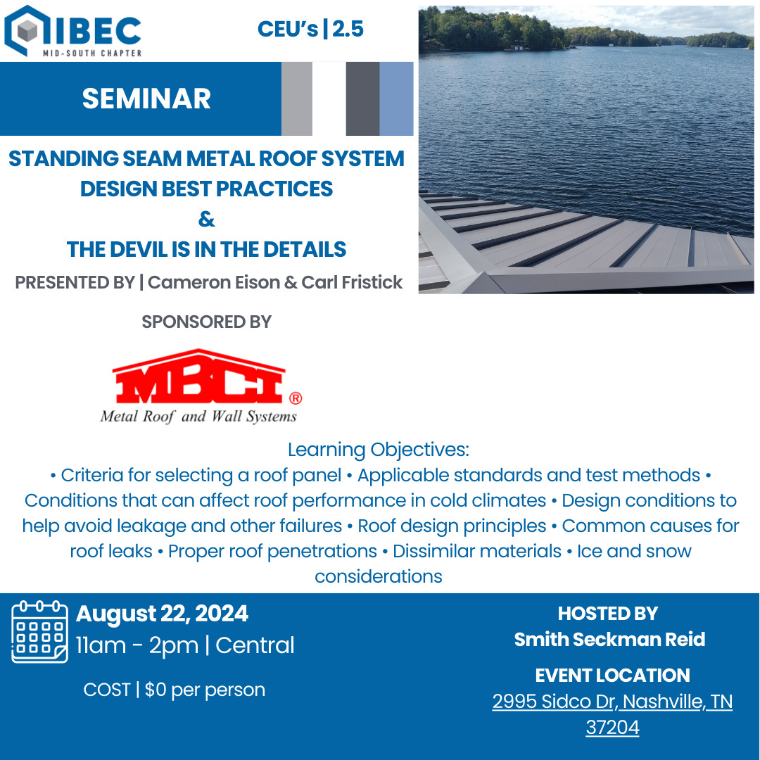 Metal Insulating Panels Seminar